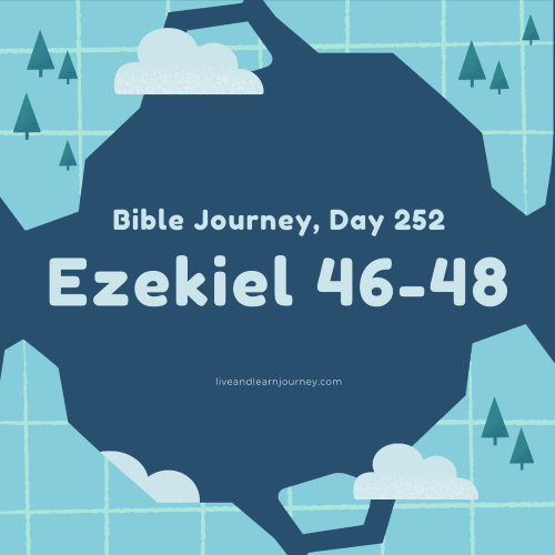 Day 252 Ezekiel 46 48 Live And Learn Journey